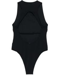 Our Legacy High-Neck Open-Back Swimsuit in Blue | Lyst UK