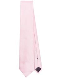 Tom Ford Striped Tie in White for Men | Lyst UK