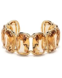 Swarovski Dulcis Crystal Cuff Bracelet in Green | Lyst UK