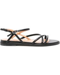 Lella Baldi Sandals in Natural | Lyst UK