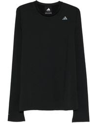 adidas X Sotm Logo-Print T-Shirt in Blue for Men | Lyst UK