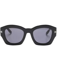 Tom Ford Stacy-02 Round-Frame Sunglasses in Pink for Men | Lyst UK