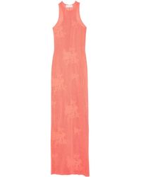 Fleur du Mal Juliet Lace Maxi Dress in Black | Lyst UK