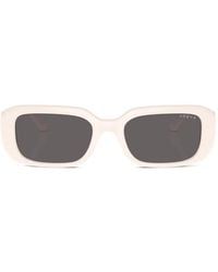 Vogue Eyewear Vo5481S Rectangle-Shape Sunglasses in Pink | Lyst UK