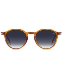 David Beckham Sunglasses in Metallic | Lyst UK