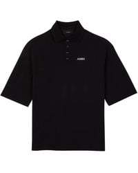 Amiri Logo-Detail Polo Shirt in Black for Men | Lyst UK