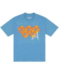DENIM TEARS X Stüssy Pass The Baton T-Shirt in White for Men | Lyst UK