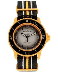 Blancpain X Swatch Scuba Fifty Fathoms in Red for Men | Lyst UK