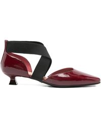 Marc Ellis 35Mm Elasticated Strap Pumps in Black | Lyst UK