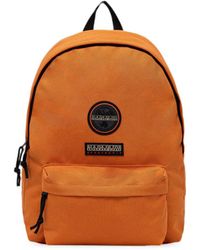 Napapijri Olina Logo-Patch Zip-Fastening Backpack in Blue | Lyst UK