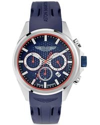 Aston Martin Watches Chronograph 45Mm Watch in Grey for Men | Lyst UK