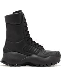 adidas Lace-Up Boots in Black for Men | Lyst