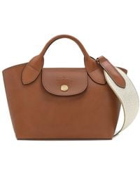 Longchamp Keychain Epure With Leather Finishes in Brown | Lyst UK