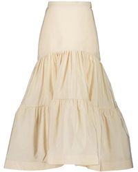 Zeus+Dione Maxi Skirts in Natural | Lyst UK