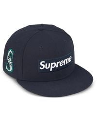 Supreme Mlb Teams Box Logo New Era Cap in Black | Lyst UK