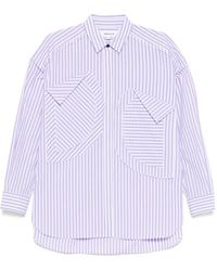 Enfold Appliqué Skirt in Natural | Lyst UK