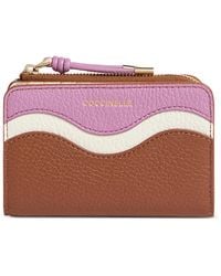 Coccinelle Tassle-Detail Wallet in Natural | Lyst UK