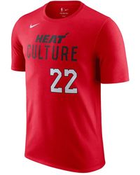 Nike Nba Heat 24/35 City Edition '22 Butler Jersey in Red for Men | Lyst UK