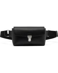 Bally Capitol Grained Leather Crossbody Bag in Black for Men | Lyst UK
