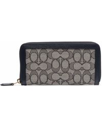 Women's Blue COACH Wallets and cardholders - Lyst