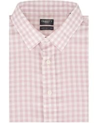 Faherty Stretch Playa Shirt in Natural for Men | Lyst