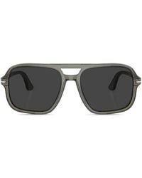 Persol Fotochromic Pilotenbrille in Schwarz für Herren | Lyst DE