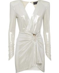 Philipp Plein Draped Jumper in Black | Lyst UK