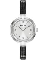 Bulova Classic 30Mm Watch in Blue | Lyst UK