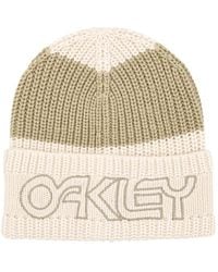 Oakley Tnp Deep Cuffed Beanie Hat in Green for Men | Lyst UK