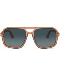 Persol Fotochromic Pilotenbrille in Schwarz für Herren | Lyst DE