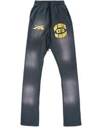 HELLSTAR Flame Track Pants in Blue for Men | Lyst UK