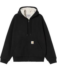 Carhartt Apparel Canvas Insulated Hooded Active in Brown for Men | Lyst
