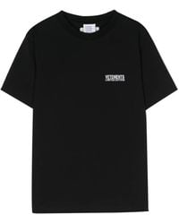Vetements Rainbow Logo T-shirt in Black | Lyst Vetements Rainbow Logo T-shirt in Black | Lyst