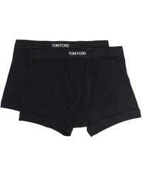 Tom Ford Logo-Waistband Boxer Briefs in Green for Men | Lyst UK