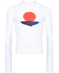 Maximilian Port Wool Shirt in Natural for Men | Lyst