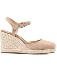 MICHAEL Michael Kors Espadillas Kenzie in Brown | Lyst UK