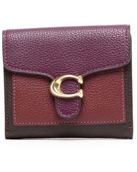 Purple COACH Wallets and cardholders for Women | Lyst