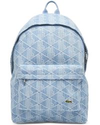 Lacoste Neocroc Logo-Patch Messenger Bag in Green | Lyst UK