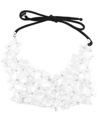 Maria Calderara Tone Jewellery in White | Lyst UK