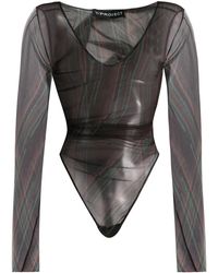 Sheer Bodysuits - Women’s Sheer Bodysuits - Lyst