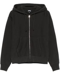 Stussy Tall Dice Zip Hoodie in Black for Men | Lyst UK
