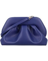 THEMOIRÈ Golden Tia Clutch in Natural | Lyst UK