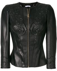 Versace Leather jackets for Women - Up to 50% off at Lyst.com