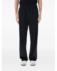 adidas Firebird Logo-Detail Track Pants in Green for Men | Lyst UK