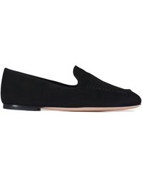 Agl Attilio Giusti Leombruni Amelia Stitch-Detail Loafers in Red | Lyst UK