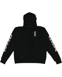 Chrome Hearts Vertical-Logo Hoodie in White for Men | Lyst UK