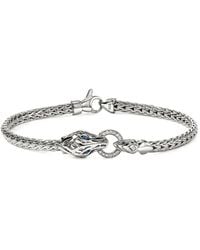 John Hardy Naga Sapphire Bracelet in Metallic | Lyst UK
