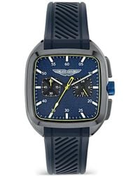 Aston Martin Watches Chronograph 45Mm Watch in Grey for Men | Lyst UK