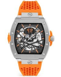 Philipp Plein The $Keleton Frosted 44Mm in Black for Men | Lyst UK