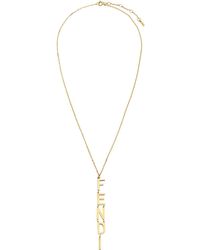 Fendi Necklaces for Women - Up to 71% off at Lyst.com